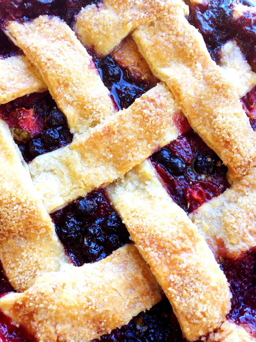 Huiskok se vrugteslaaipaai – Aarbei, bessie en basiliekruidpastei | Huiskok